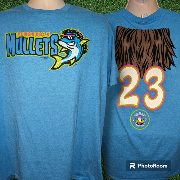 Delta | Shirts | Pensacola Mullets Minor League Baseball Tshirt ...